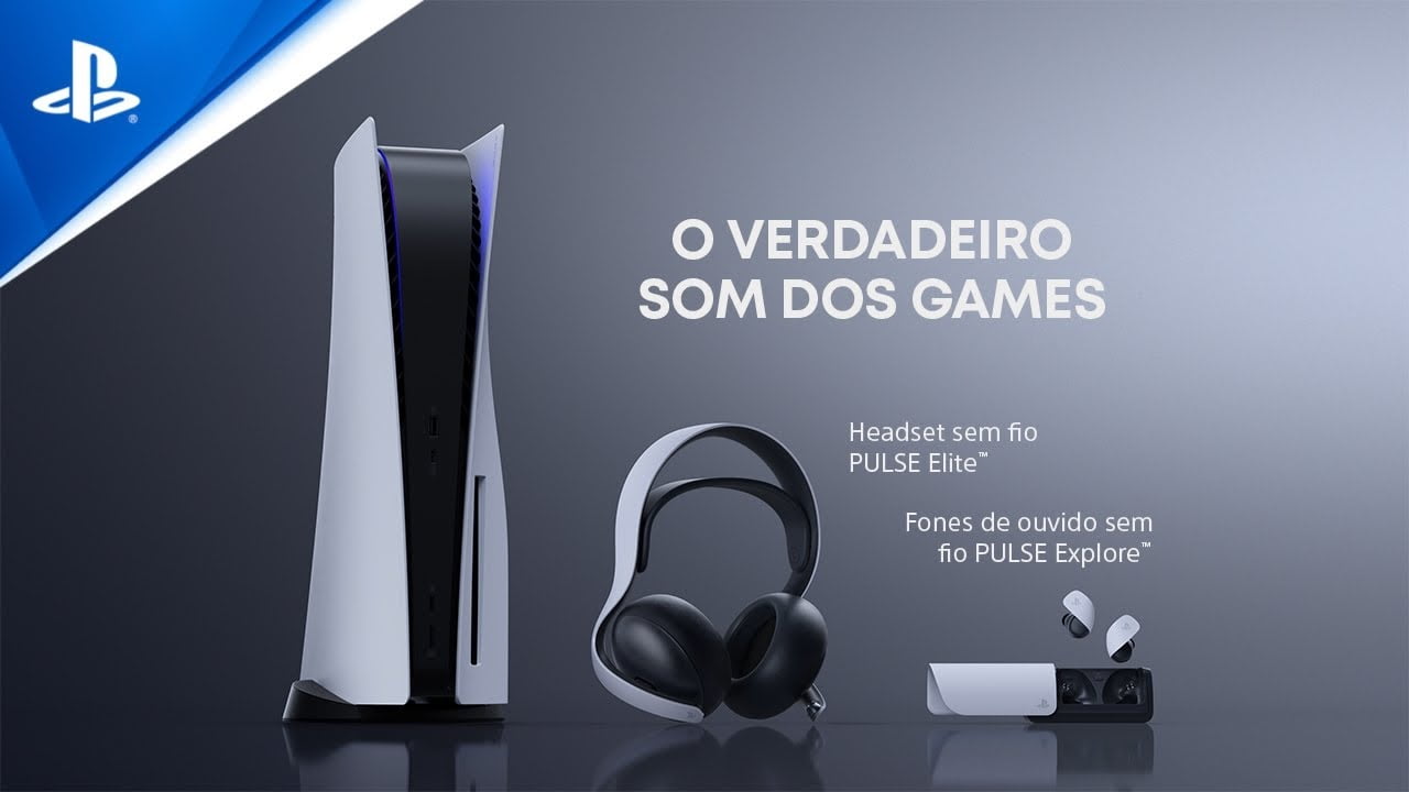 PlayStation Brasil Revela Novos Fones de Ouvido PULSE para PS5