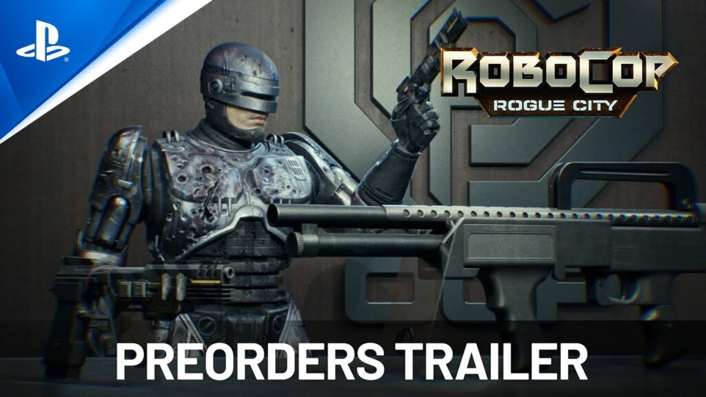 Trailer Inédito de RoboCop: Rogue City Destaca a Pré-venda do Game