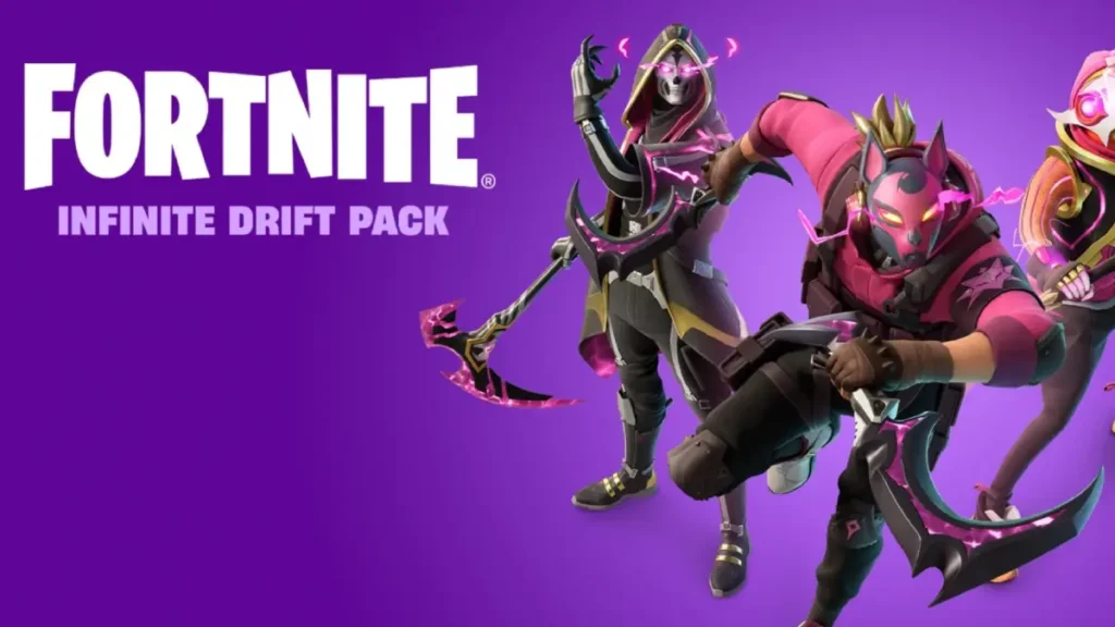 Fortnite Apresenta o Pacote Infinite Drift: Um Retorno Estilizado aos ...