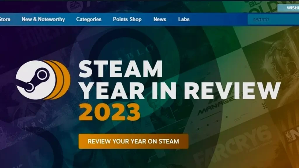 Steam lança retrospectiva de 2023: Como criar a sua