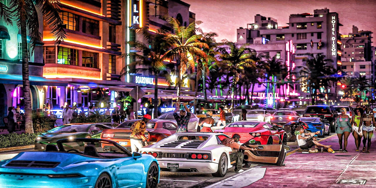 GTA 6 e a magia de Miami: Um olhar sobre a recriação e comparação com a ...