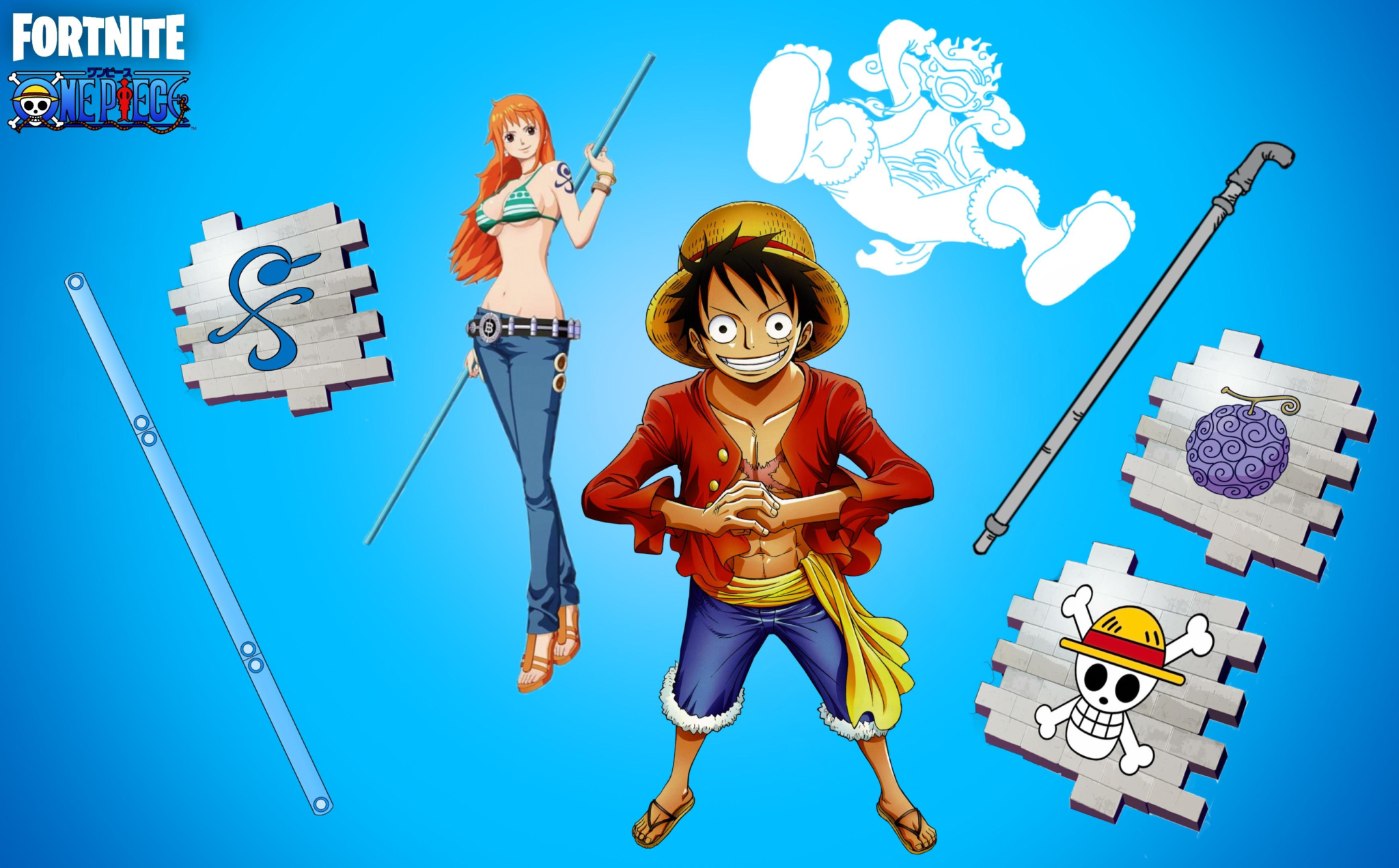 Vazou: One Piece vai chegar em Fortnite