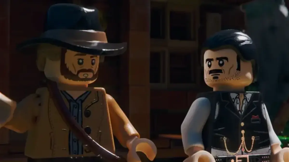 Red Dead Redemption 2 tem cena recriada no formato de LEGO