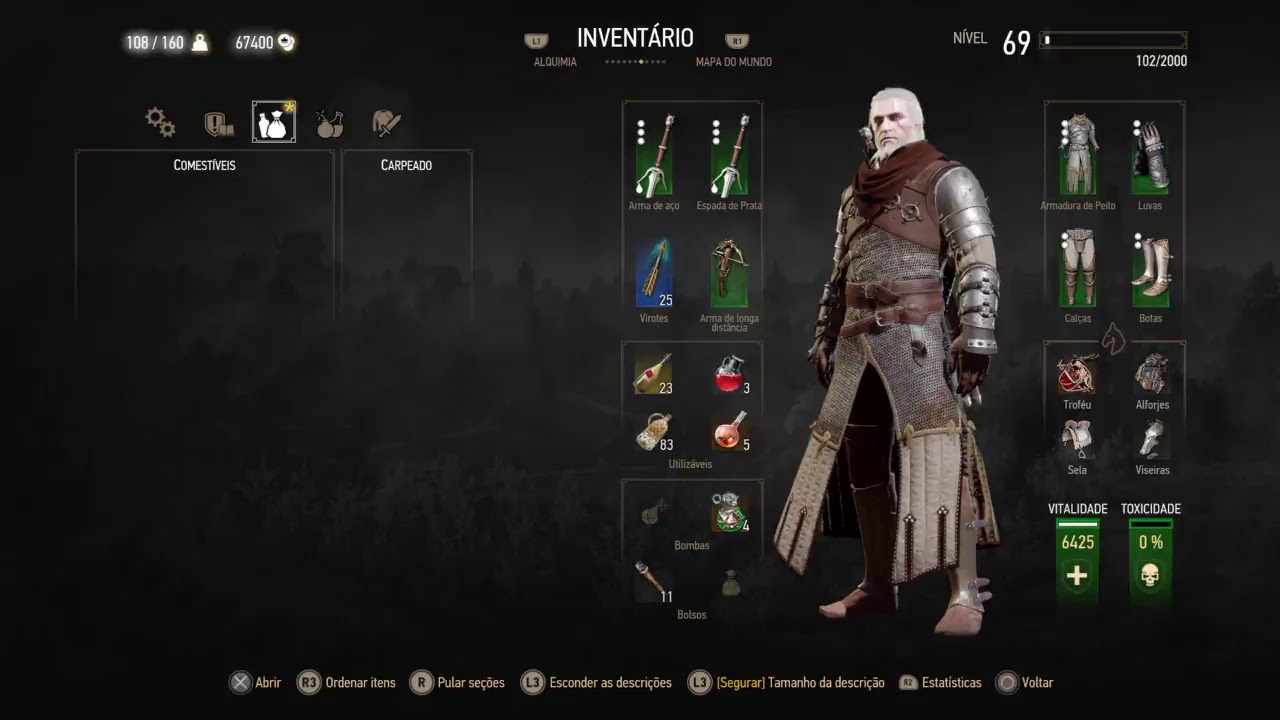 Confira a build mais poderosa em The Witcher 3