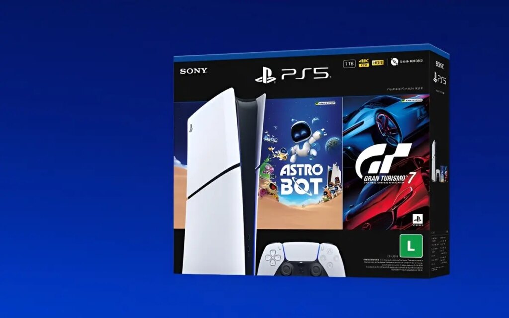 PS5 Slim Digital chega com jogos e promoções no Prime Day
