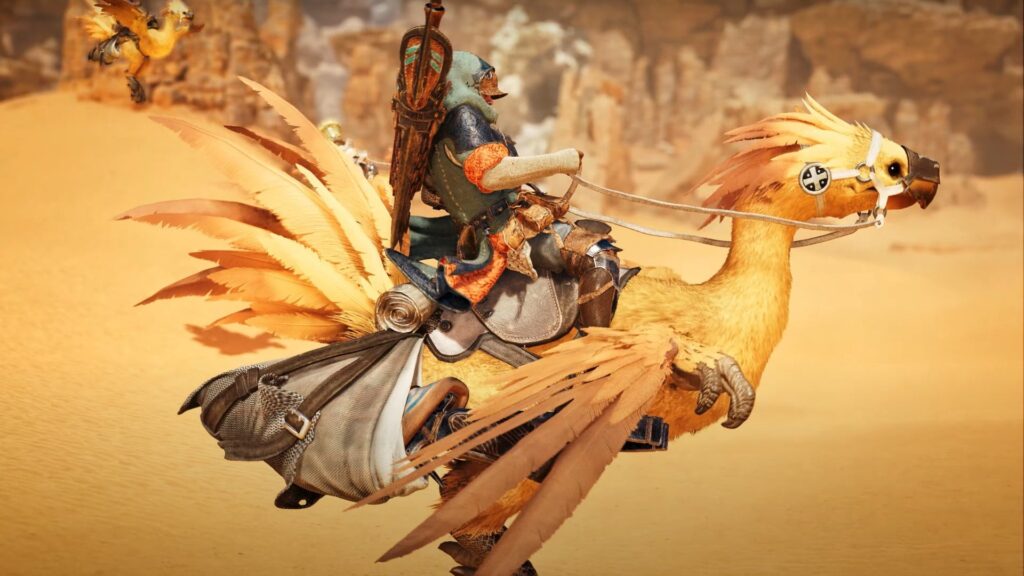 Crossover entre Monster Hunter Wilds e Final Fantasy 14 em setembro
