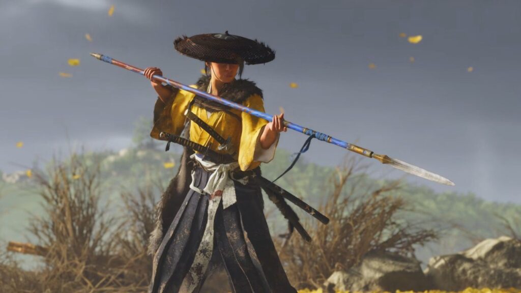 Ghost of Yotei destaca a lança yari em novo vídeo de gameplay PS5