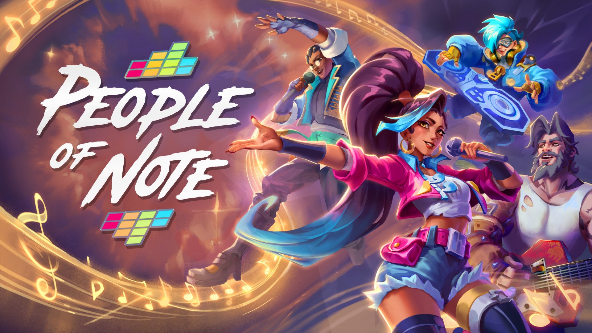 People of Note transforma música pop em mecânica de RPG no PS5