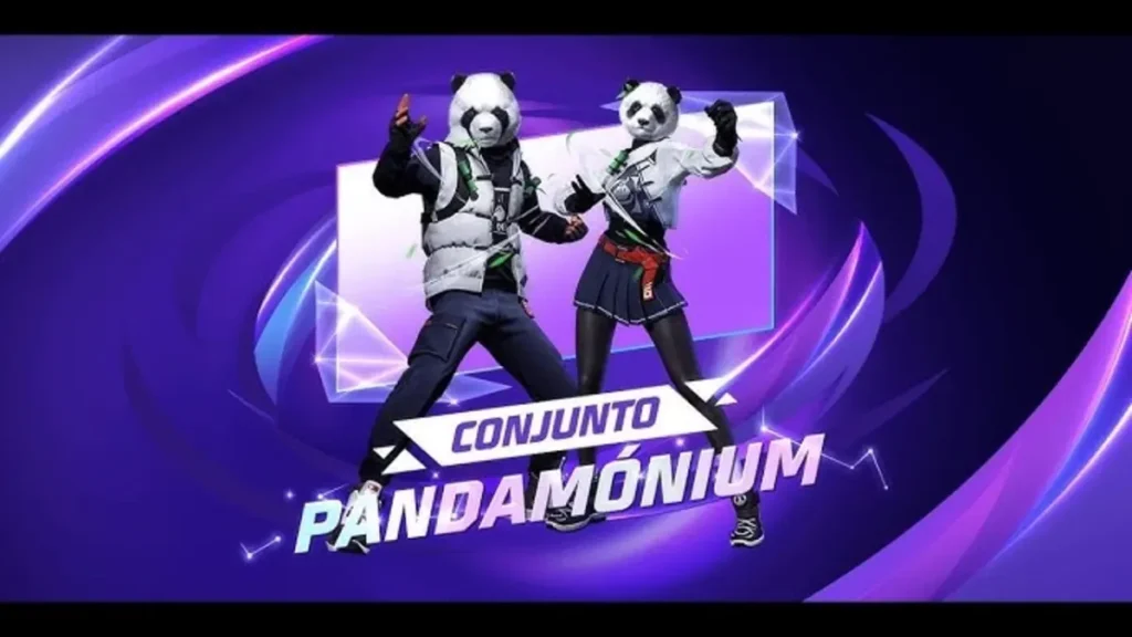 Free Fire Conjunto Panda Urbano e Panda Urbana no Token Royale; saiba ...
