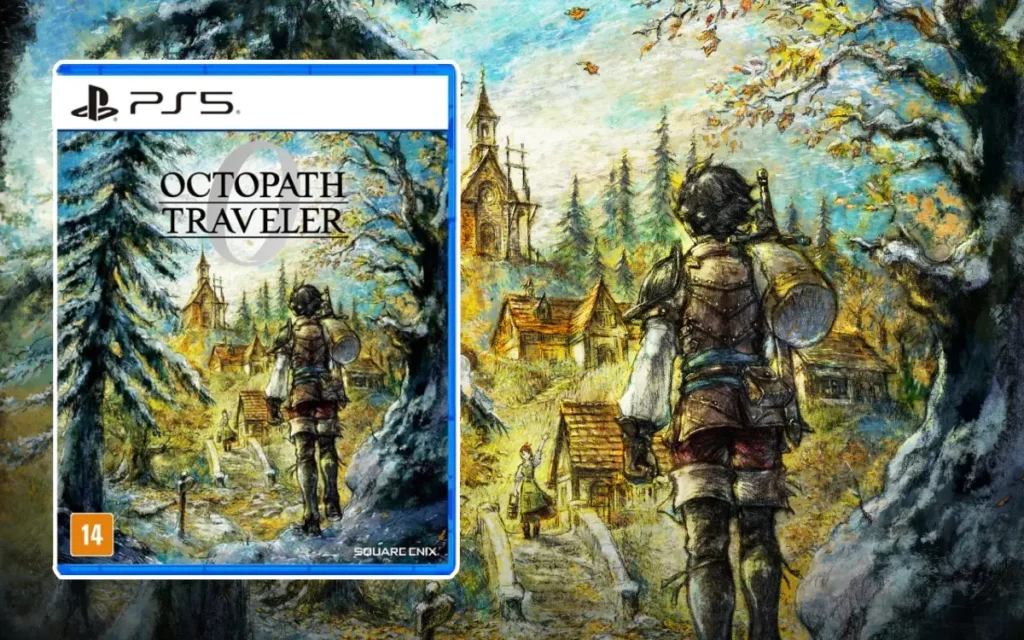 Octopath Traveler 0 disponível em mídia física para PS5